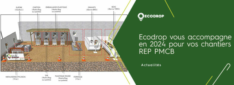 Ecodrop vous accompagne en 2024 pour vos chantiers REP - PMCB